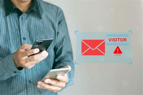 Premium Photo Mobile Data Hacker By Sending Text Link Data Protection Concept In Security Field