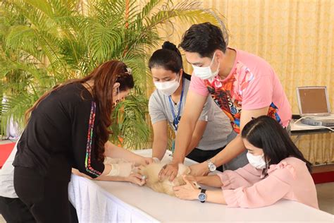 กรมพระศรีสวางควัฒนฯ ทรงออกหน่วยแพทย์พระราชทาน หน่วยสัตวแพทย์อาสาจุฬาภรณ์ มรภ นครราชสีมา