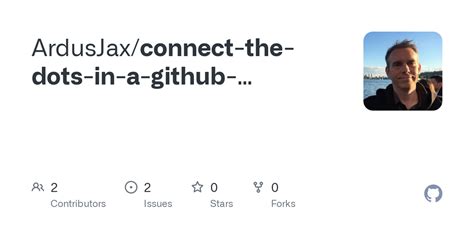 GitHub ArdusJax Connect The Dots In A Github Repository