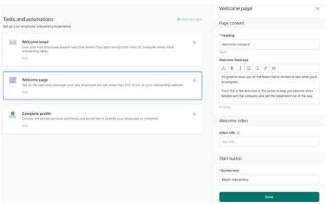 Employee Onboarding Workflows Workable Help