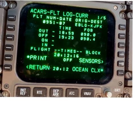 Acars Aircraft Communication Addressing And Reporting System