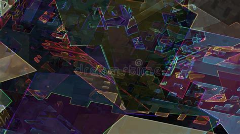 Abstract Geometric Architecture Structure Construction Planning Map Design Concept Idea