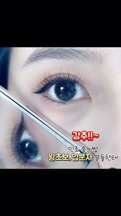 번거로운 글루 없이 자연스럽게 내추럴 속눈썹의 혁신💖 마이가노글루속눈썹 마이가속눈썹 노글루속눈썹 속눈썹붙이기 아이메이크업 Kbeauty