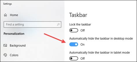 Easy Windows 10 Taskbar Customization