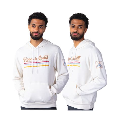 Unisex Pullover Hoody Natural Script Shophoodtocoast