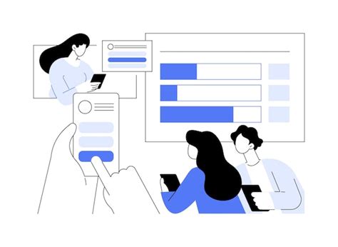 Premium Vector Student Response System Isolated Cartoon Vector