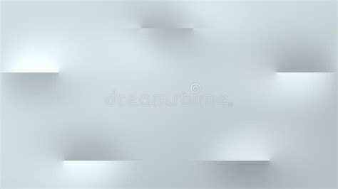 Seamless Loop Animation With Soft Floating 3d Blocks And Minimal Light Shadows On Pale