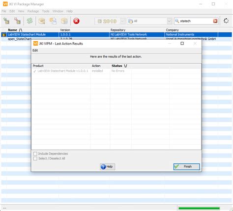 Solved Error While Installing Ni Statechart Module Package In Labview 2019 Ni Community