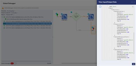 Highlight Row In Advanced Data Grid Based On Value Chosen Decisions