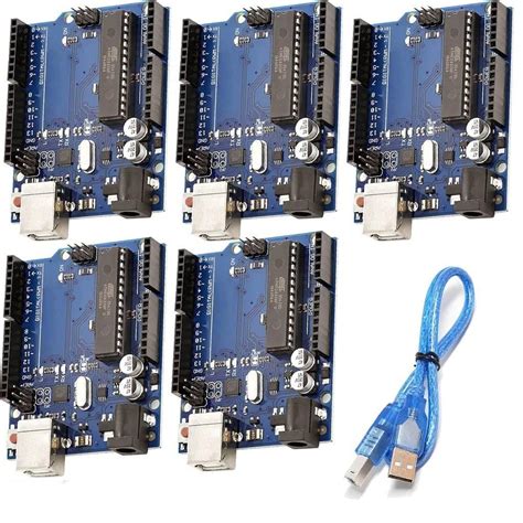 Arduino Uno R3 Dip With Usb Cable Without Arduino Logo Digilogpk