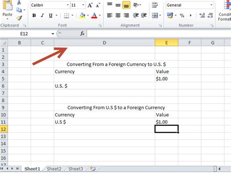 How To Create A Currency Converter With Microsoft Excel