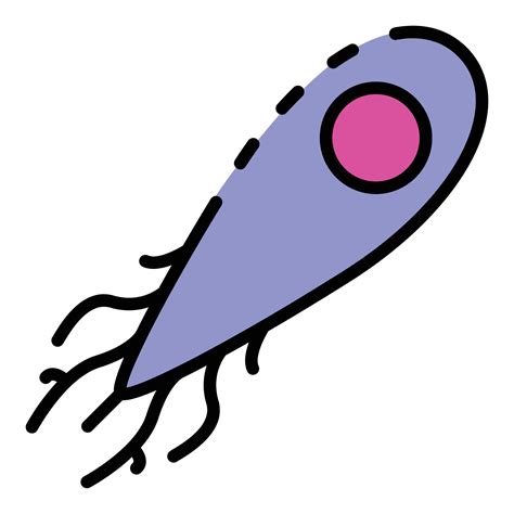 Helicobacter Pylori Icon Color Outline Vector 15144826 Vector Art At