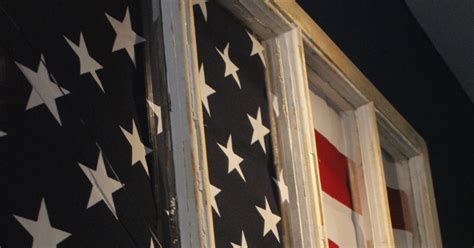 Living The Dream DIY Frame Your Flag