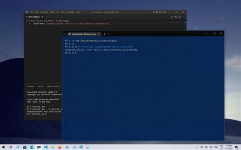 How To Create And Run A PowerShell Script File On Windows Windows Central