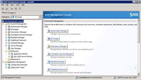 Understanding The State Of Your System Overview Of Sas Management Console