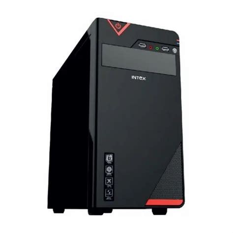 Black Intex It 412 Cpu Cabinet At ₹ 1050 In Ranchi Id 20671129030
