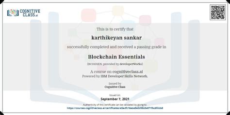 Karthikeyan Sankar On Linkedin Blockchain