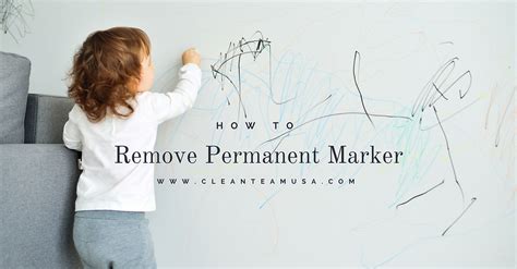 How To Remove Permanent Marker