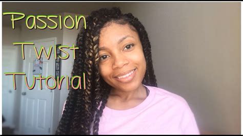 How To Easy Diy Passion Twist Tutorial Youtube