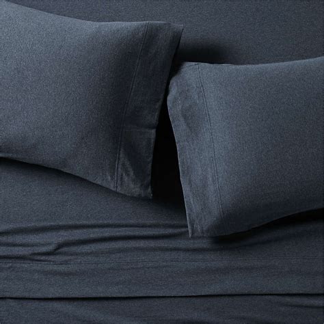 Cozysoft Organic Jersey Midnight Navy Full Bed Sheet Set Reviews