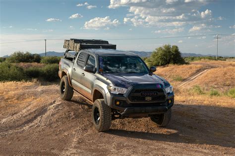 Cbi Front Bumper For Toyota Tacoma 2016 2022 Baja Steel Powder Coat Black Artofit