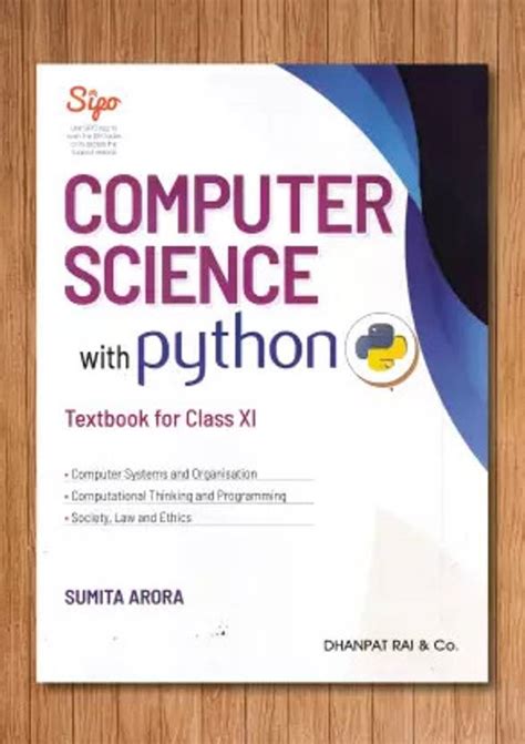 Computer Science With Python Textbook For Class 11 By Sumita Arora Buy