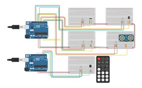 Circuit Design Capteurs Tinkercad