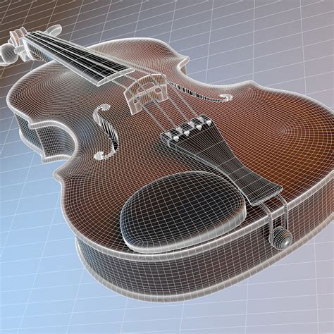Violin 3d Model