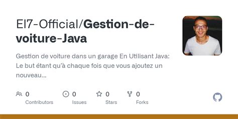 Github El7 Officialgestion De Voiture Java Gestion De Voiture Dans