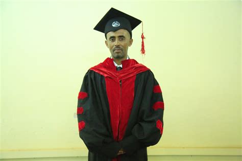 The First Phd Graduate From The Faculty Of Electrical And Computer