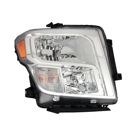 Head Lamp Passenger Side Nissan Titan Xd 2016 2019 Halogen Capa Ni25