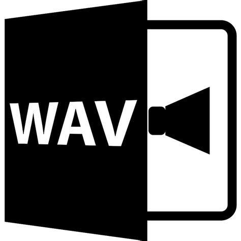 Wav File Format Variant Vector SVG Icon SVG Repo