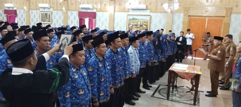 Pj Bupati Lantik 220 Asn Sarolangun Jadi Pejabat Fungsional Berita Media Online