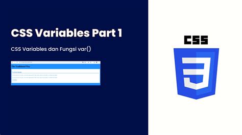 Belajar Css 94 Css Variables Part 1 — Minarsih Tech