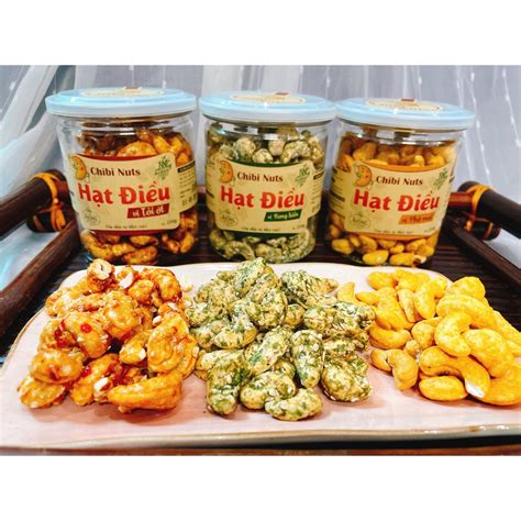 Chibi Nuts Flavored Cashews Cheese Garlic Chili Seaweed Shopee