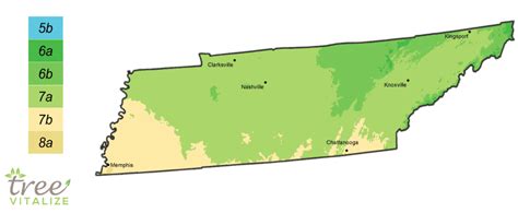 Maine Hardiness Zone Map