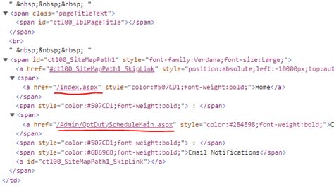 C Sitemappath Populated Stack Overflow