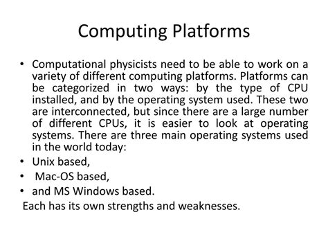 Ppt Computational Physics Course Overview Powerpoint Presentation Free Download Id 8900630
