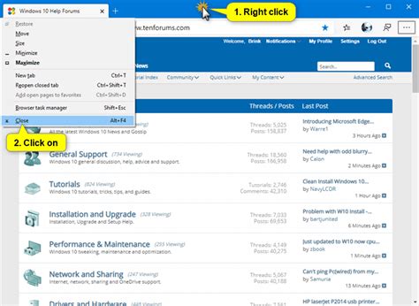 How To Close Open App Or Window In Windows Tutorials