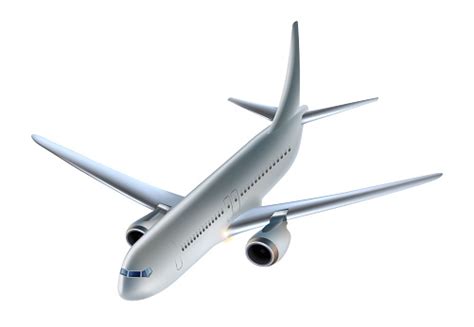 현실적인 벡터 비행기입니다 흰색 배경 항공기 측면보기에 격리 비행기에 대한 스톡 벡터 아트 및 기타 이미지 비행기 3차원 형태 공항 Istock