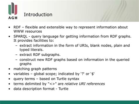 Ppt Sparql Powerpoint Presentation Free Download Id5138292