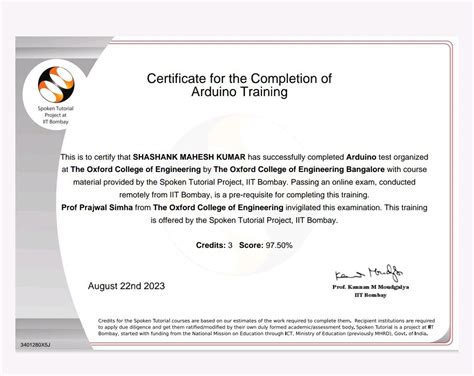 shashank m on linkedin excited to share that i ve just completed my examination programme offered…