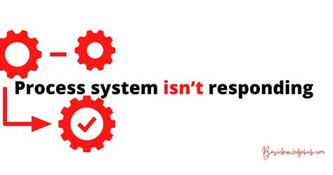 Process System Isnt Responding Basicknowledgehub