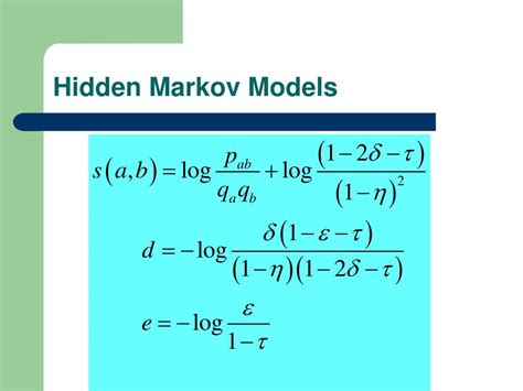 Ppt Hidden Markov Models Powerpoint Presentation Free Download Id