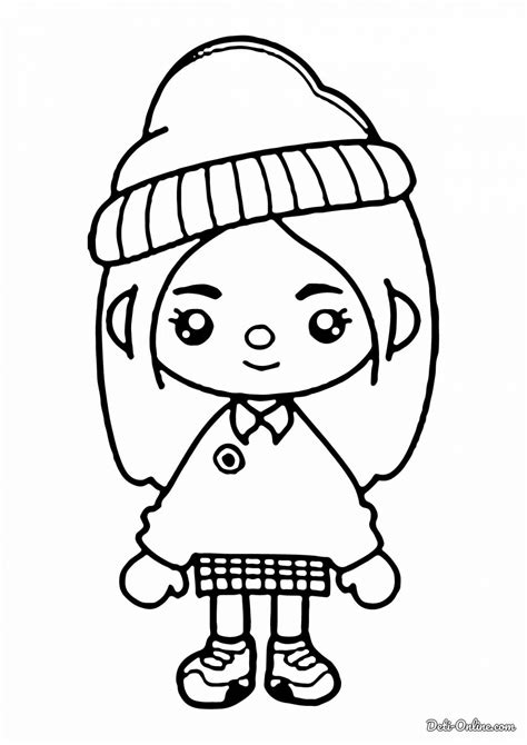 Раскраски Для девочек 10 лет тока бока 38 шт скачать или распечатать бесплатно 18607