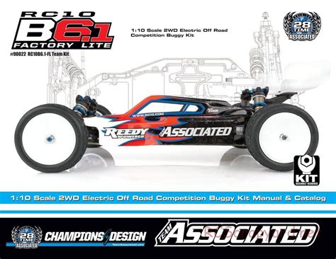 Team Associated Manual RC B Factory Lite RCScrapyard Radio Controlled Model