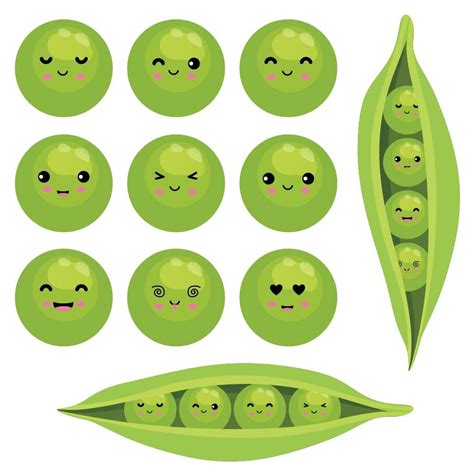 Peas In A Pod Coloring Page At Anne Brown Blog
