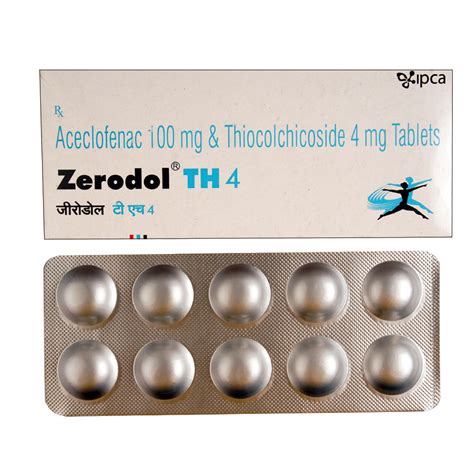 Buy Zerodol Th 4mg 10 Tablets Online At Best Prices Wellness Forever