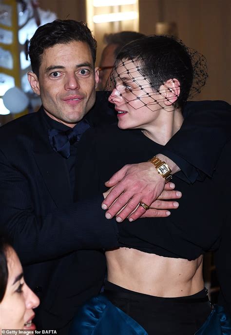 Baftas 2024 Rami Malek And Emma Corrin Look Totally Smitten As They