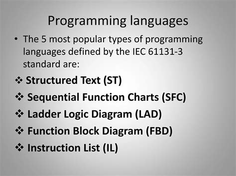 Programmable Logic Controller Intropptx